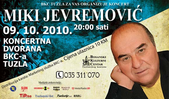Koncert - Miki Jevremović